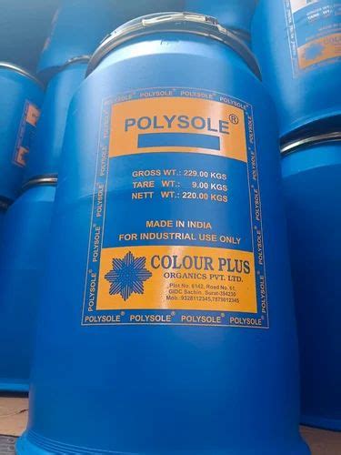 Polysol Textile Chemical ₹ 54 Tdsmsds