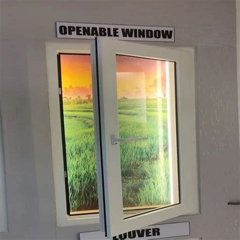 5mm Upvc Openable Glass Window At Rs 380sq Ft In Gurugram Id