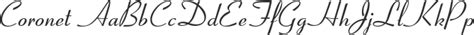 Coronet Font Download Free For Desktop And Webfont