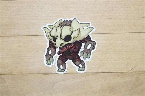 Chibi Vorinclex Voice Of Hungersticker Inspired By Magic The Gathering