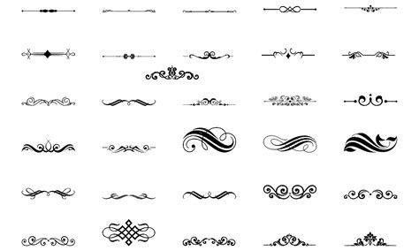 Premium Vector Set Of Decorative Elements