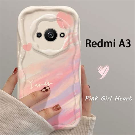 For Xiaomi Redmi A3 Phone Case 4in1 Redmi A3 Tempered Glass