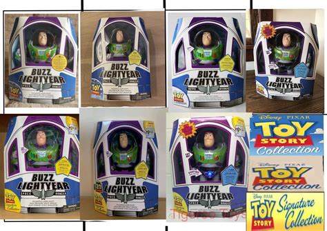 Buzz Lightyear Collection Evolution