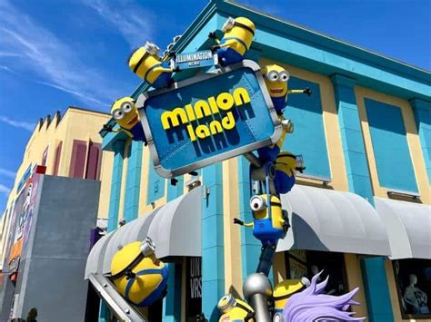 Minion Land Universal Orlando Rides Dining And What To See
