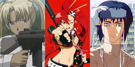 Anime Girl Dancing With Guns