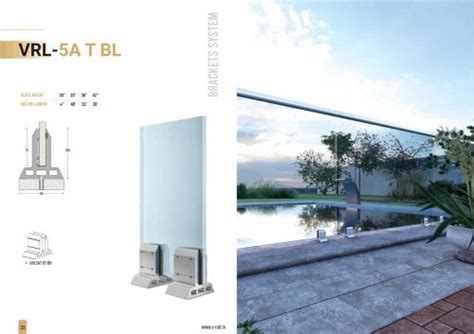 Balconystairs Vrail Vrl 5a T Bl Aluminium Railing 12 Mm At Best Price