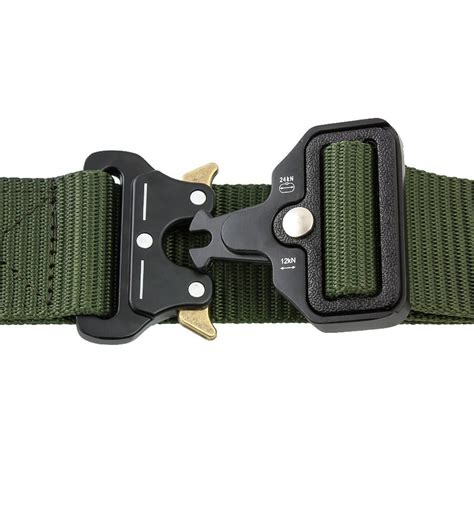 Ремінь тактичний Assault Belt із металевою пряжкою 125 см Зелений Eagle