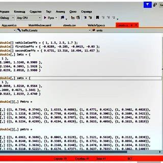 Test Part Of The Source Code In The Microsoft Visual Studio Software Download Scientific