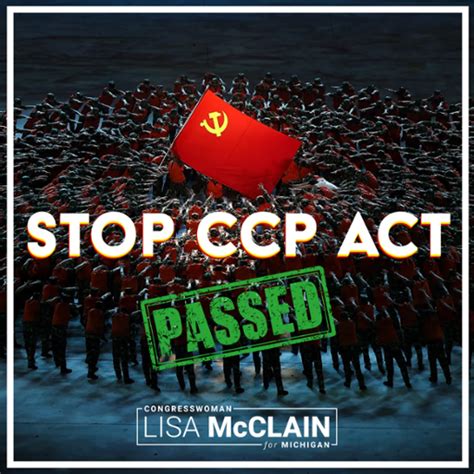 Mcclain Bill To Sanction Xi And Ccp Passes House Press Releases