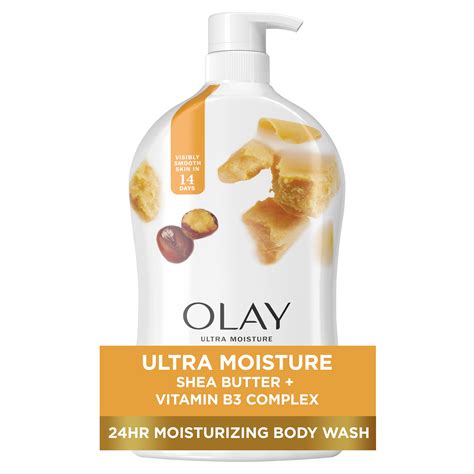 Olay Ultra Moisture Body Wash With Shea Butter 33 Fl Oz Nourishing