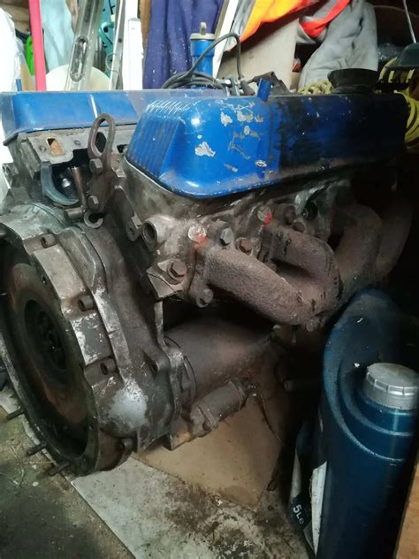 Expired Rover 3 5 V8 Engine For Rebuild With Phillips Adaptor Ring