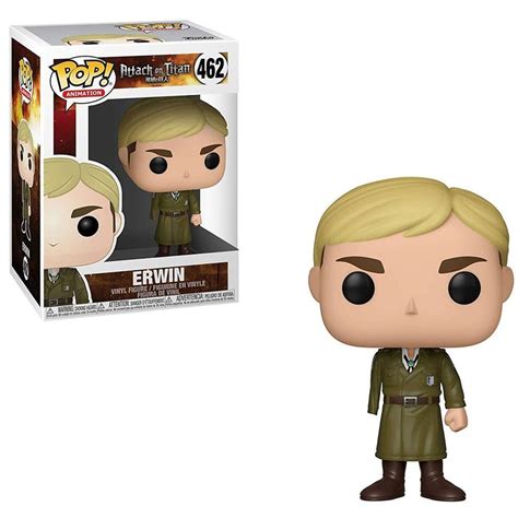 Funko Pop Attack On Titan Erwin 462 Animation Arena Games Loja Geek