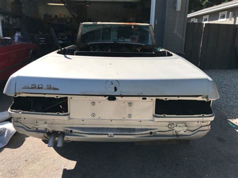 1978 Mercedes 450sl Body And Engine R107 For Sale