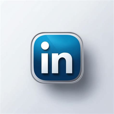 Professional Linkedin Logo For Social Media Branding Premium Ai