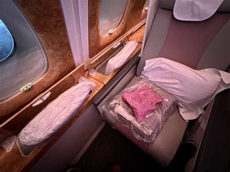 Emirates Business Class A380 Bed Emirates First Class Suite On The