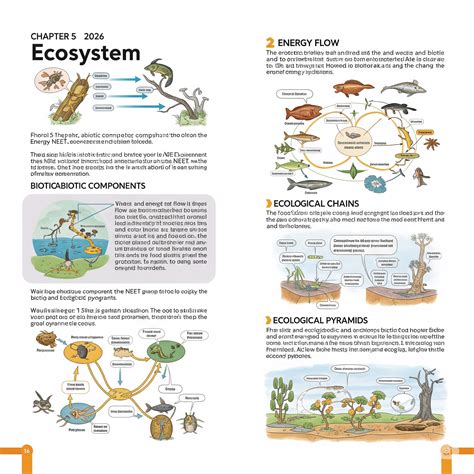 Unit 5 [ Ecosystem ] Class 12 Bio Botany Ncert Neet 2026