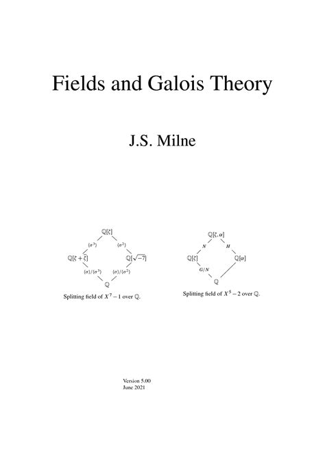 SOLUTION Fields And Galois Theory Studypool