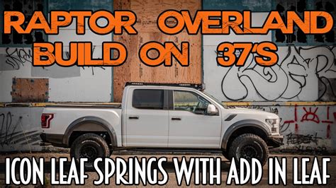 2017 Raptor Icon Leaf Spring Installation Youtube