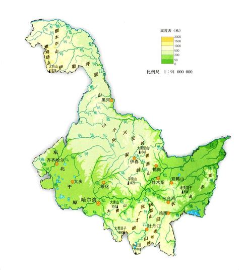 全国各省市地形地势高清图！ （可打印） 知乎