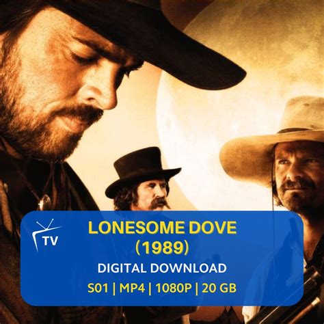Lonesome Dove 1989 Tv Series Digital Download Robert Duvall Tommy
