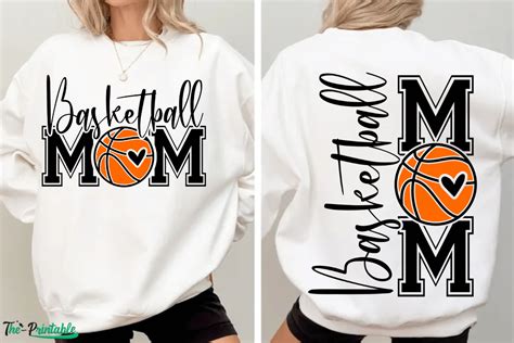 Basketball Mom Svg Png Basketball Svg Grafik Von The Printable