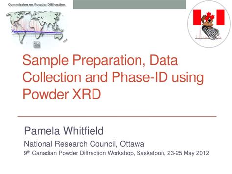 Ppt Sample Preparation Data Collection And Phase Id Using Powder Xrd Powerpoint Presentation