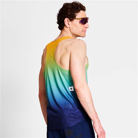 Saysky Drip Dye Flow Singlet