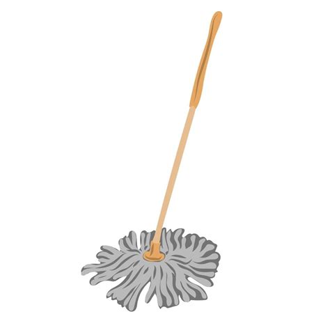Floor Mop Vector Illustration 16125557 Vector Art At Vecteezy