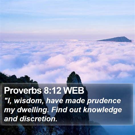 Proverbs 8 12 Web Scriptures Images