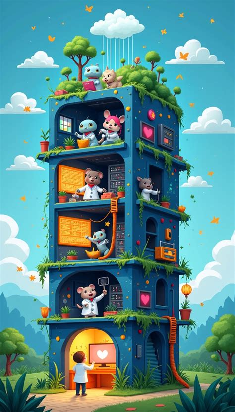 Free Magical Server Tower Image Whimsical Magical Server Download