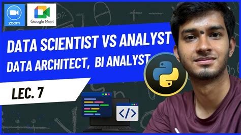 Data Scientist Vs Data Analyst Vs Business Intelligence Analyst Vs Data Architect Youtube