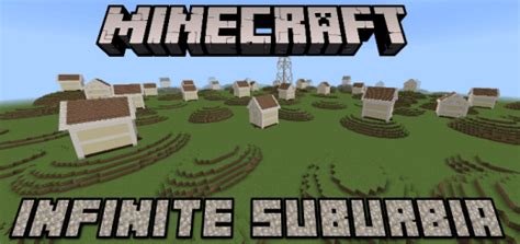 Suburbia Liminal Space Minecraft Map