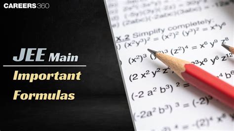 Jee Main All Formula Pdf 2026 For Physics Chemistry Maths
