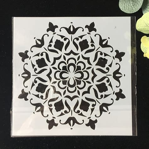 15cm Small Words Paper Diy Layering Stencils Wall Vicedeal