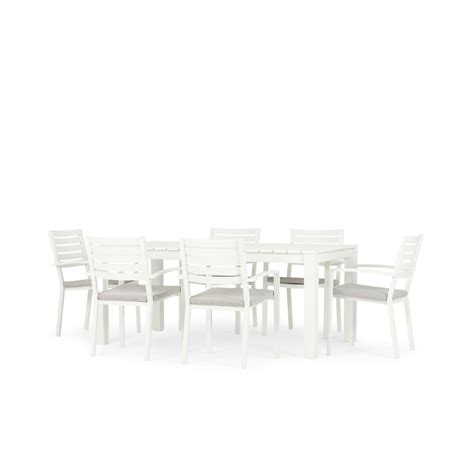 Venus 7 Piece Outdoor Dining Set W180 Target Furniture Nz