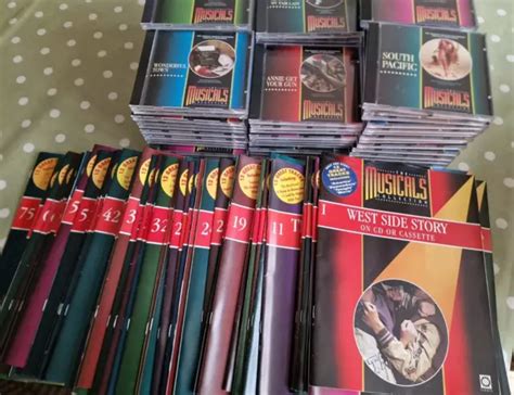 The Musicals Collection Orbis Complete Set Of 75 Cds And Magazines