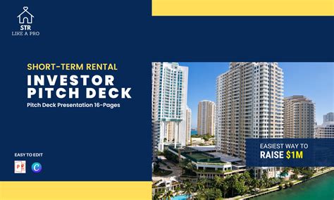 Short Term Rental Investor Pitch Deck Template Str Like A Pro
