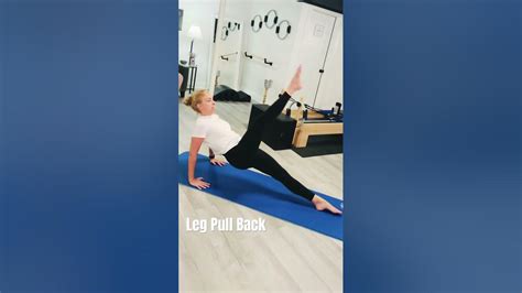 Leg Pull Back Pilates Youtube
