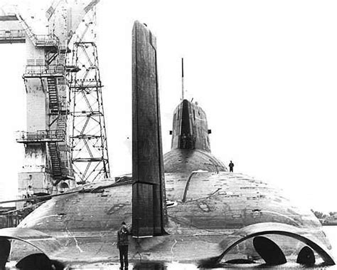 Typhoon In Dock R Submarines