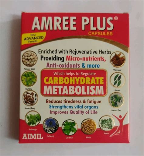 Amree Plus Capsules At Rs 135box Ahmedabad Id 2849496049833