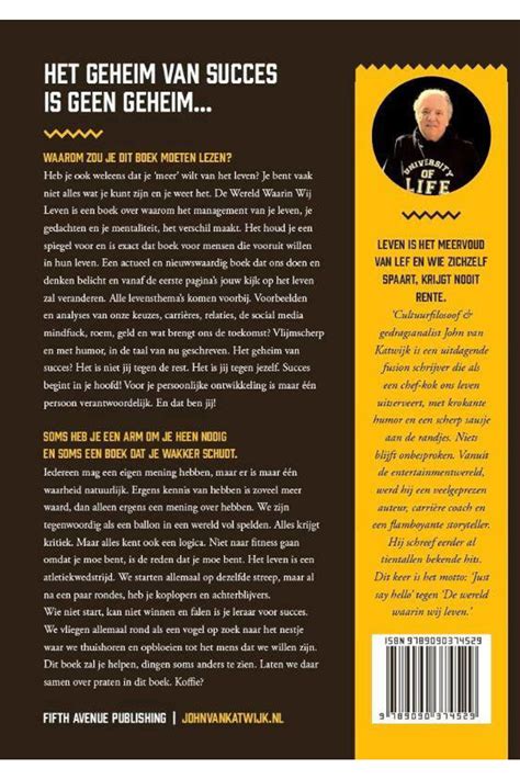 John Van Katwijk De Wereld Waarin Wij Leven Wehkamp