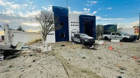 Cartel Attacks Police Base With Carbomb In Luis Moya Zacatecas