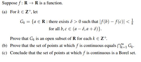 Solved Suppose F RR Is A Function A For KZ Let Chegg