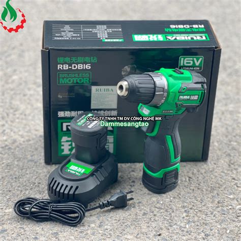 Máy Khoan Pin 3 Chức Năng 16 8v Ruiba Rb Db16