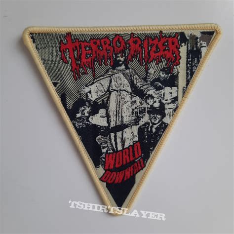 Terrorizer Terrorizer World Downfall Triangle Patch Patch Hakios