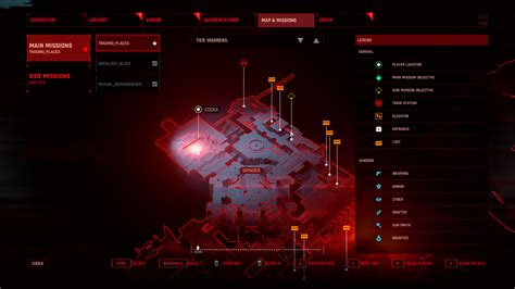 Game Interface Map