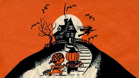 Vintage Halloween Desktop Wallpapers Wallpaper Cave