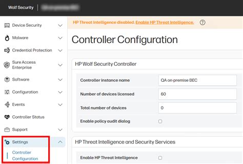 Sending On Prem Telemetry Data To Hp Wolf