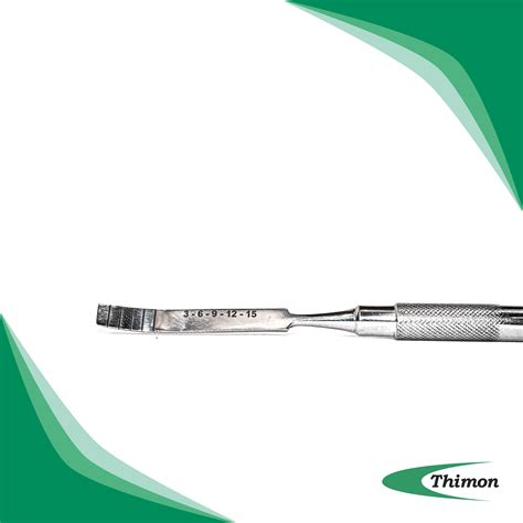 Cinzel K V Curvo 8mm Thimon Instrumentos Cirúrgicos