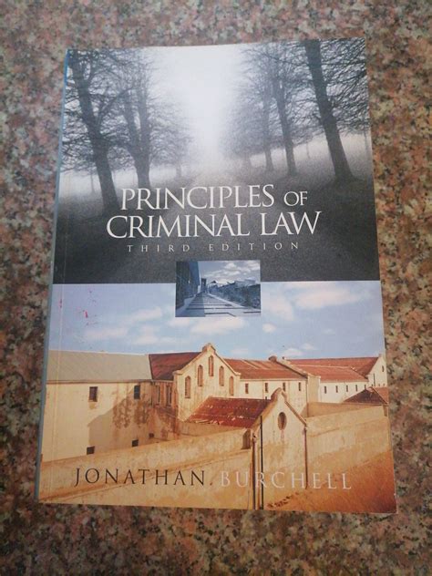 Principles Of Criminal Law Easy Textbooks